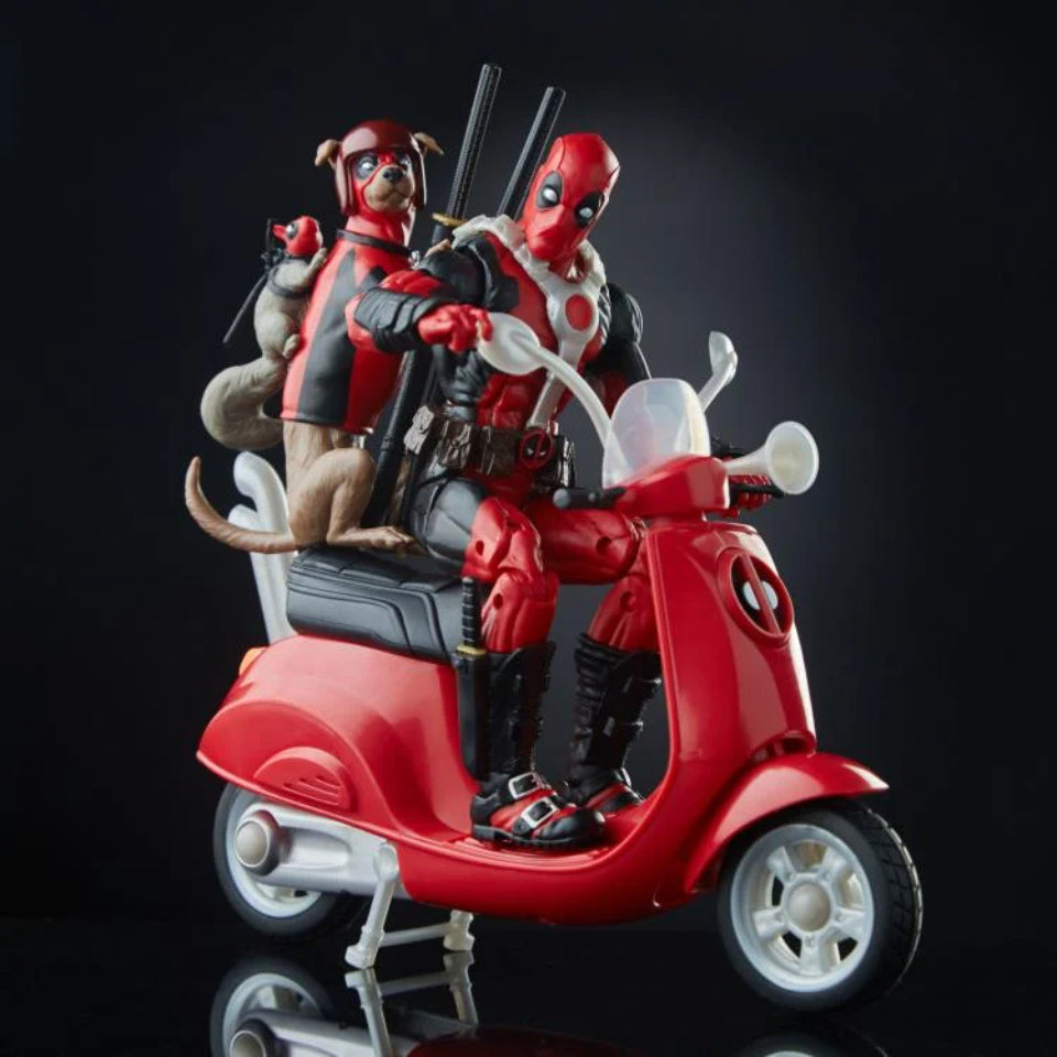 Figura Deadpool Corps con Scooter – Ultimate Marvel Legends | Hasbro ...
