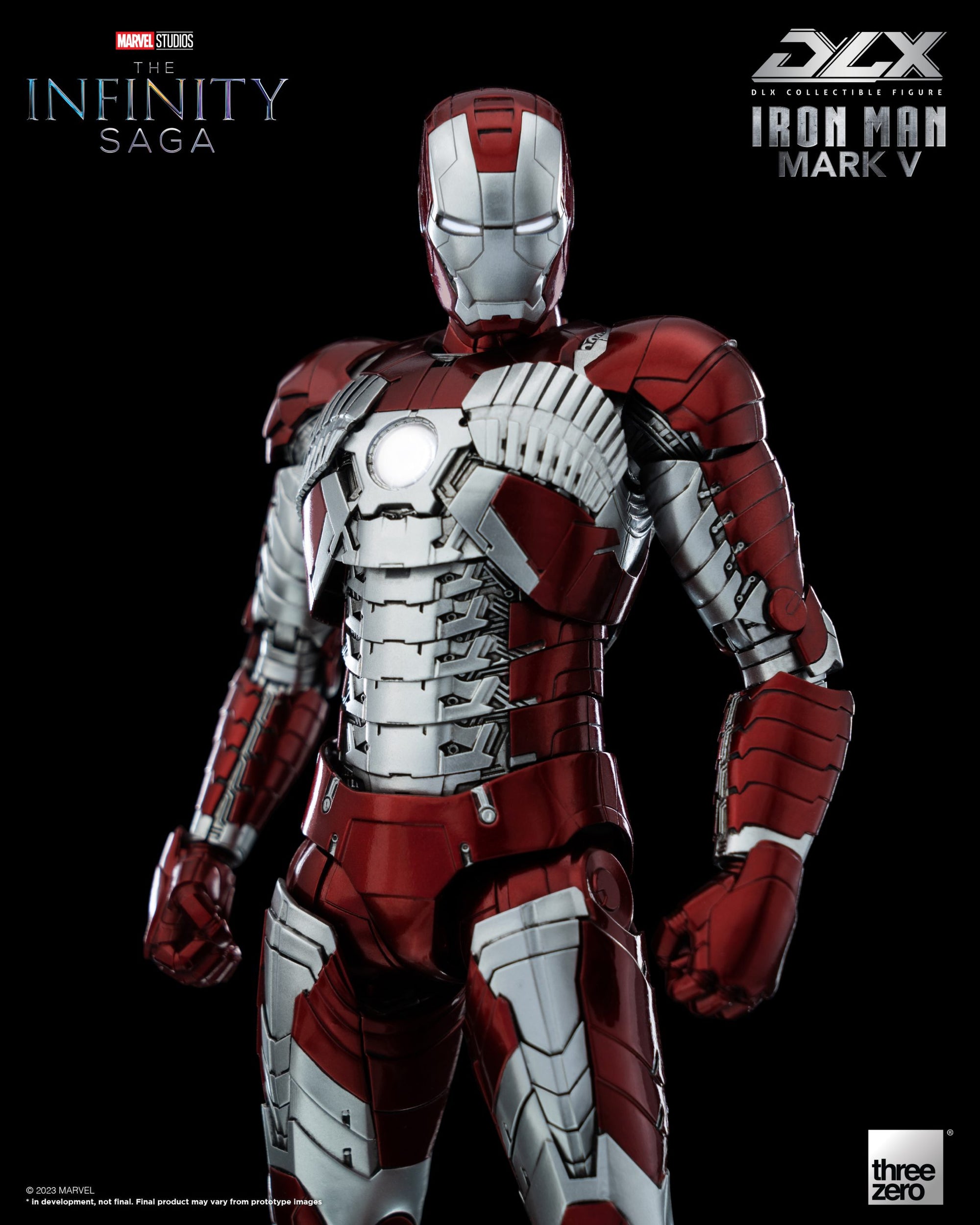 Iron Man Mark V DLX THREE ZERO - LuffyToys