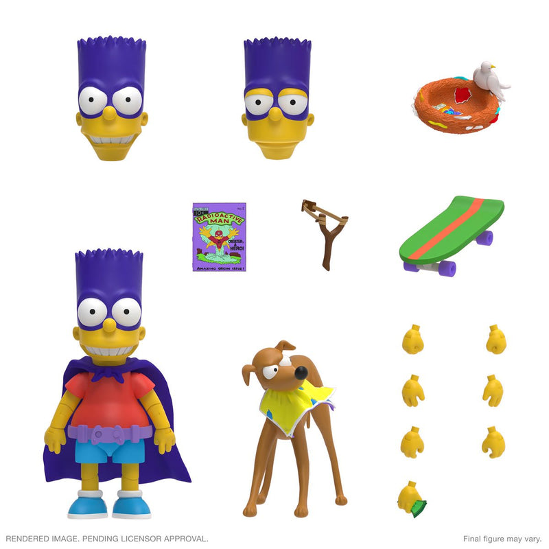 The Simpsons Ultimates Bartman Super 7 - LuffyToys